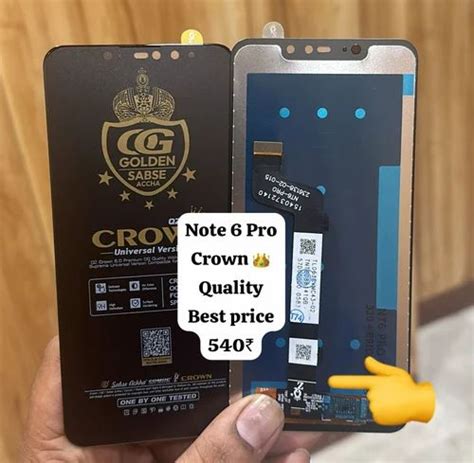 Redmi Note 6 Pro Lcd At ₹ 540 Piece Mobile Folder In New Delhi Id 2853656632355
