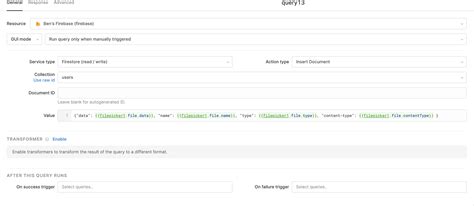 Fileupload Contents Of A Json File As A String To Firestore 💬