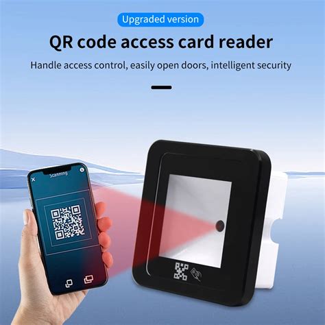Qr Code Scanner Qr Code Rfid Kartenleser Für Zugangskontrolle