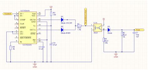 Opto Isolator How To Add The Two Output Of A Pwm Ic Electrical