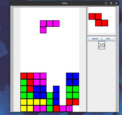 Github Markskrobajava Swing Tetris Tetris Game Built In Java And Swing Api By A Team Of 3