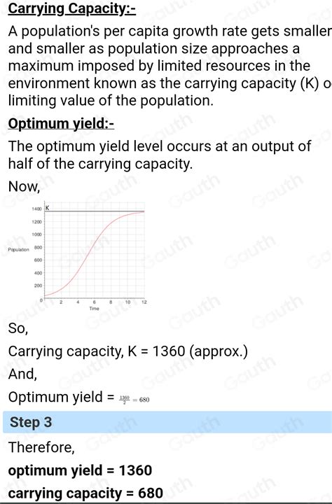 Solved In The Figure Below A Portion Of A Logistic Growth Curve Is Sketched Estimate The