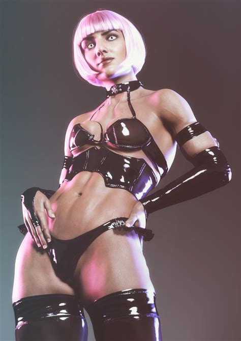 Cyberpunk Pinup By Geterafromfaerun Hentai Foundry