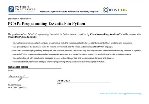 Github Prashant 027pcap Programming Essentials In Python Pcap Programming Essentials In