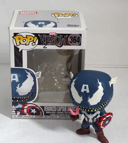 Funko Pop Venom Venomized Captain America 364 Meses Sin Interés
