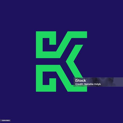 레터 K 로고 0명에 대한 스톡 벡터 아트 및 기타 이미지 0명 개념 개념과 주제 Istock