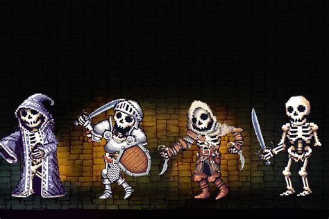 Pack Of Pixel Characters 2d Characters Unity Asset Store