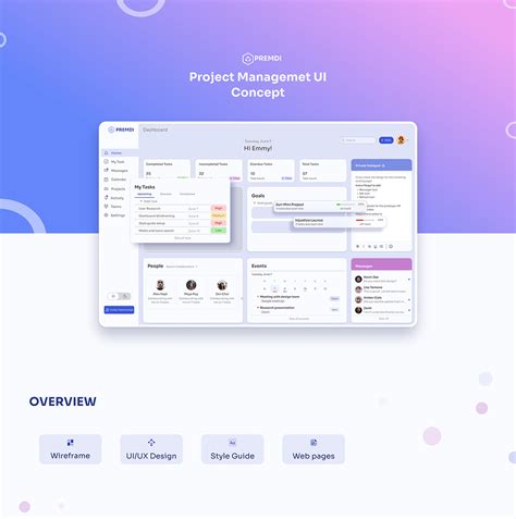 Project Management Dashboard Ui On Behance