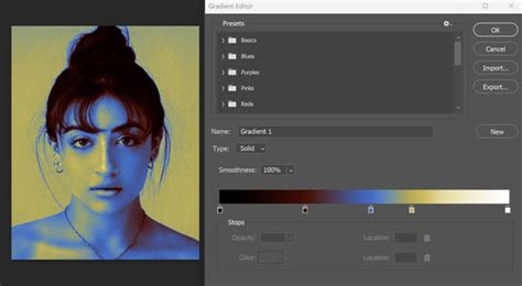 Create A Gradient Map Portrait In Photoshop Edit With Kim