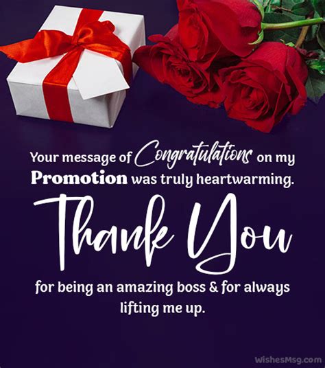 Thank You Note For Promotion T At Nicholas Warrior Blog