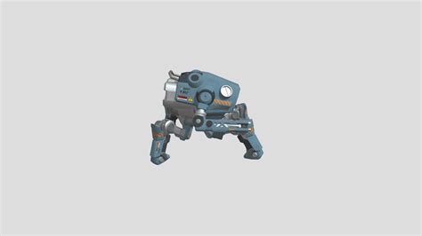Futuristic Robot Player Model 3d Model By Stinnaonthegimma [54a7589] Sketchfab