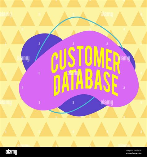 Writing Note Showing Customer Database Business Concept For Uptodate On Customer Information