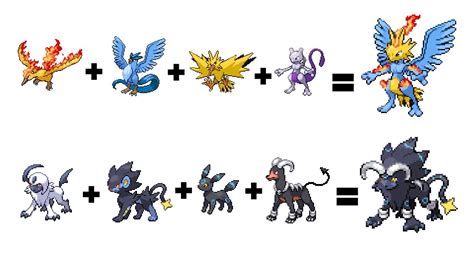 Pokemon Fusion Sprites