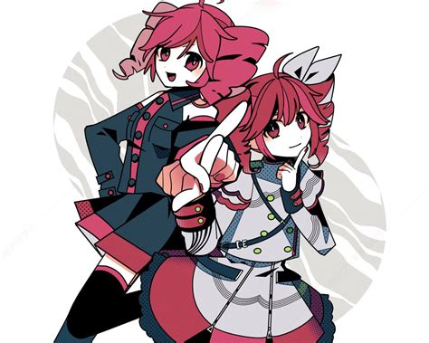 Kasane Teto And Kasane Teto Utau And More Drawn By Machigami Yoh Danbooru