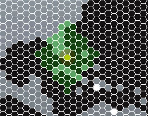 Ios Displaying Maximum Range Over A Hexagon Map Stack Overflow