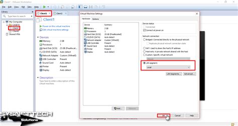 Configure Lan Segment In Vmware Sysnettech Solutions