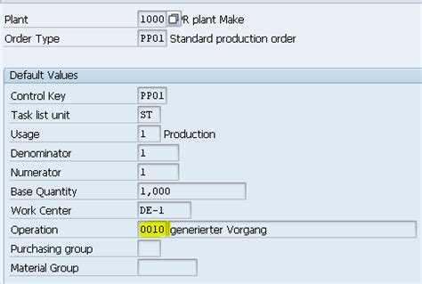 Solved Generate Operation In Production Order Creation SAP Community