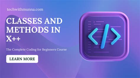 Master Methods And Classes In X