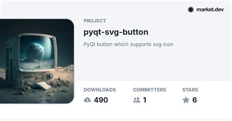 pyqt svg button ecosystem directory market dev