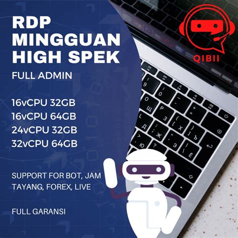 jual rdp mingguan high spek cpu 16 32 core bergaransi shopee indonesia