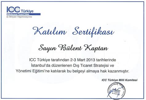 Wipo Worldwide Academy Certificate Of General Course On Intellectual Property Kaptan