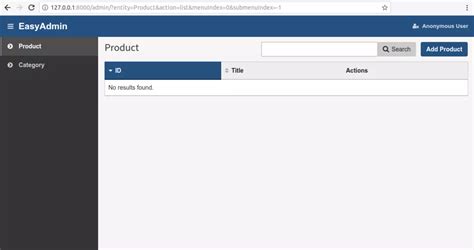 A Simple Crud Application With Symfony