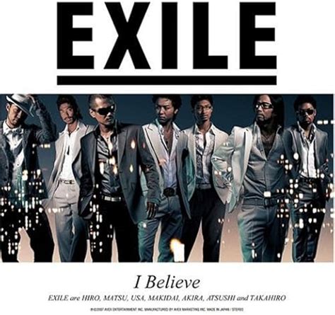 Amazon I Believe DVD付 EXILE TAKAHIRO ATSUSHI SHUN Masaaki