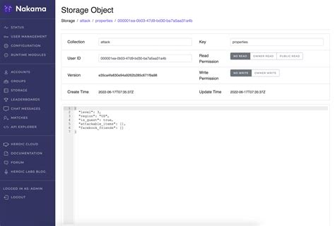 Storage Heroic Labs Documentation