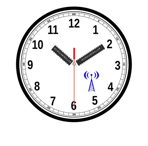 DCF77 Radio Controlled Clock Wolles Elektronikkiste