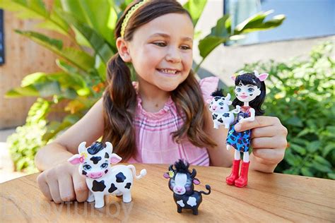 Купить куклу Энчантималс Кэмбри Коровка Enchantimals Cambrie Cow Doll ...