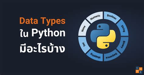 Data Types ใน Python มีอะไรบ้าง Codding Gun