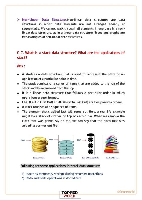 top 50 dsa interview question pdf connect 4 techs