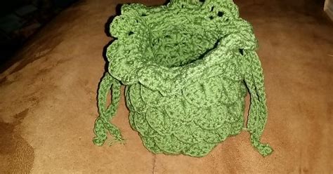 Hey Imgur I Just Made My First Crocheted Bag My Dice Have A New Home Imgur
