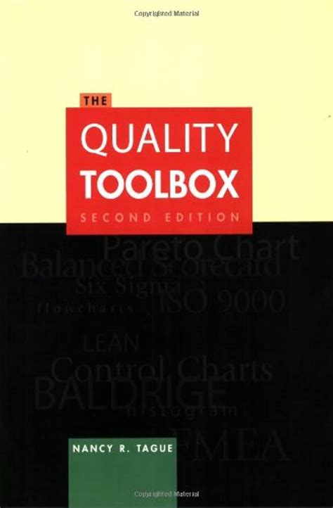 Quality Toolbox Nancy R Tague 9780873896399 Books