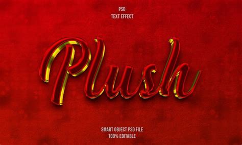 Red Gold Text Effect Psd High Quality Free Psd Templates For Download