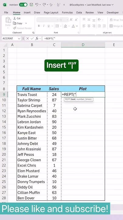 Make Progress Bars Dynamic In Excel Shorts Excel Exceltips Youtube