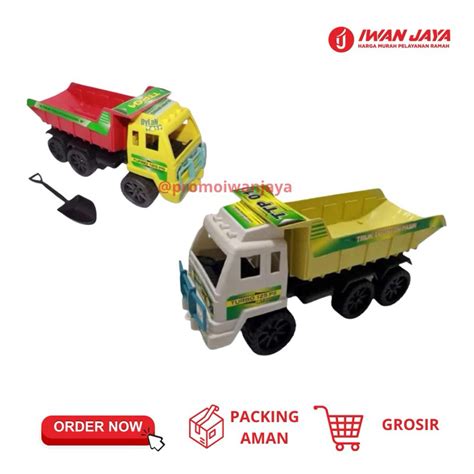 Jual Truck Konstruksi Ttp 01 Mainan Dump Truck Seru Shopee Indonesia