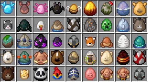 New Spawn Eggs Gallery Minecraft Resource Packs Curseforge