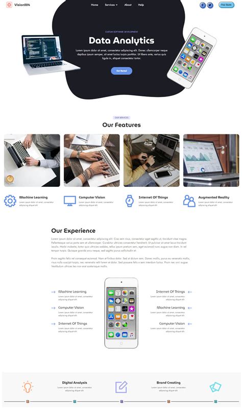 Einfaches Html Kostenloser Download Von Html Vorlagen Beispielen Und