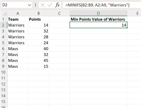 Excel How To Use VLOOKUP To Return Minimum Value