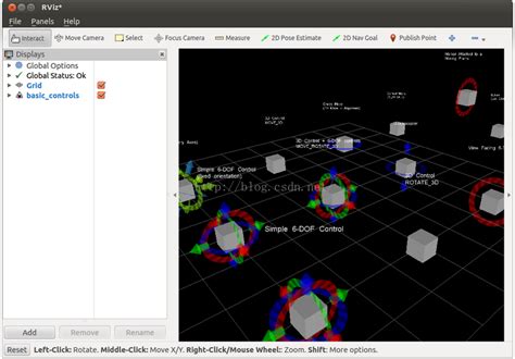 ros学习笔记 七 rviz interactive markers basic controls csdn博客