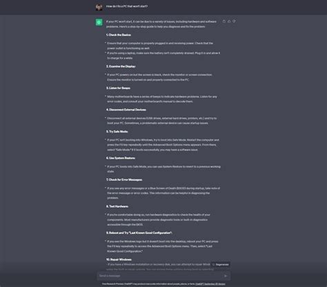 How To Troubleshoot Your Broken Pc With Chatgpt