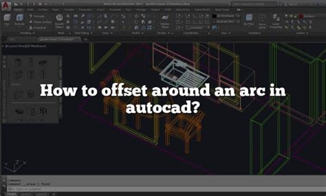 How To Offset Around An Arc In Autocad