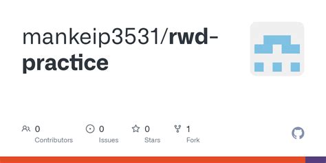 Github Mankeip3531rwd Practice