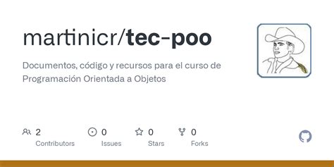Github Martinicrtec Poo Documentos Código Y Recursos Para El Curso De Programación