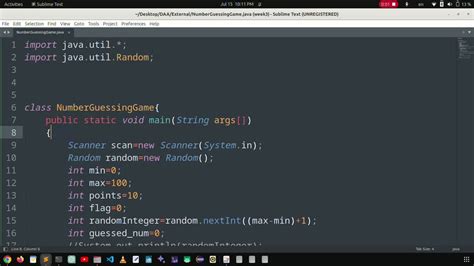 Nagaraju Badavath On Linkedin Javaprogramming Numberguessgame