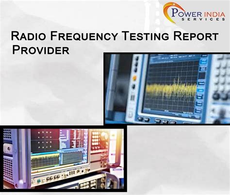Rf Testing Services Provider At ₹ 25000 Sample In New Delhi Id 2854187142188