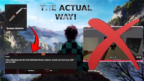 How To Get Nichirin Demon Fall Demon Fall Nichirin Sword Mgnar