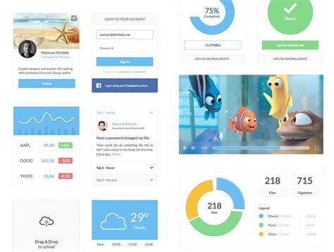 Clean Ui Kit Ui Kit Ui Kit Free Kit