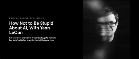 Attila Ulbert On Linkedin How Not To Be Stupid About Ai With Yann Lecun Dh5rqys9